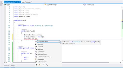 Bug How To Hide Base Class Public Api S From Derived Class In Xaml Issue Xamarin