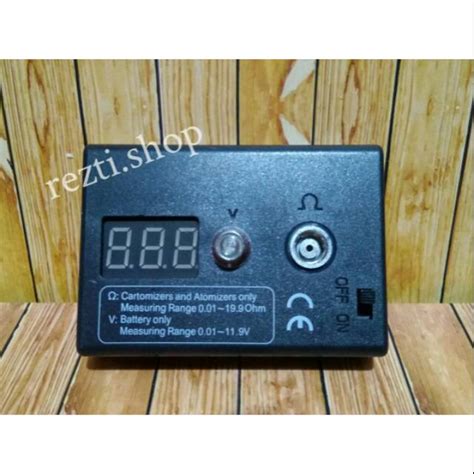 Jual Digital Ohm Meter Volt Meter Ohmmeter Voltage Meter Alat Test Atomizer Mod