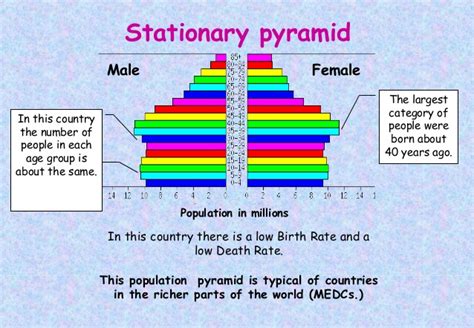 Geography World And India Concept Of Population Structure Age Sex Pyramid