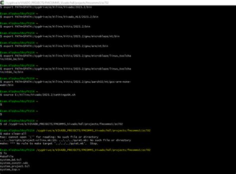 Issue With Compiling Fmcomms5 Example On Zc702 And Vivado Tcl Sourcing