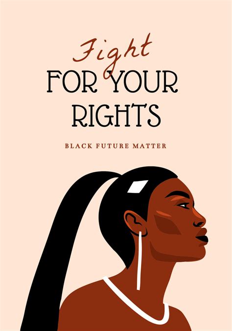Protest Against Racism Online Poster 28 X 40 Template Vistacreate