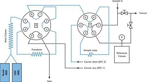 Flow Diagram Of The GC MS Setup Used For The Experiments Conducted For Download Scientific
