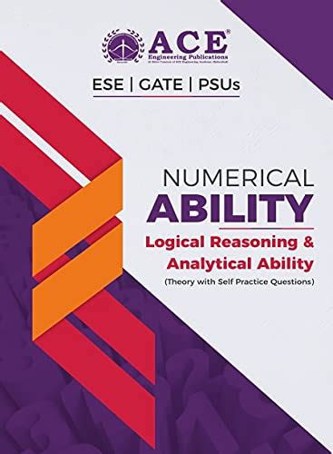 Buy Ese Gate Psus Numerical Ability Logical Reasoning And Analytical Ability Book Online At Low