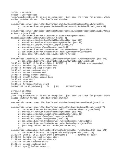 Power Off Reset Reason Pdf Java Programming Language Java Platform