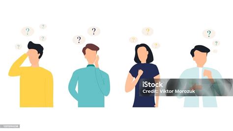 사려 깊은 사람들의 초상화 의 컬렉션입니다 스마트 한 남자와 여자의 번들 생각 또는 문제를 해결 생각 거품에 둘러싸인 펜시브 소년과 소녀의 집합입니다 평면 만화 벡터