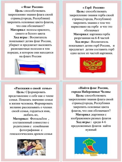 Картотека дидактических игр по нравственно-патриотическому воспитанию ...