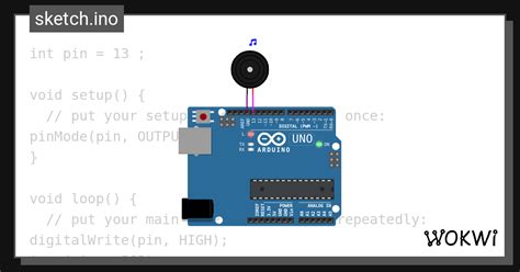 Speaker Wokwi Esp32 Stm32 Arduino Simulator