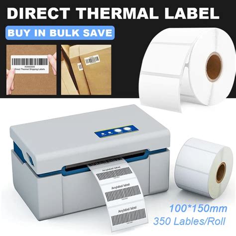 20x Thermal Direct Labels Roll 100 X 150mm Fastway Eparcel Startrack