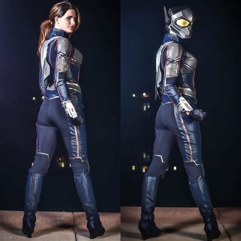 Diy The Wasp Costume Wasp Costumes Marvel Costumes Blue And White