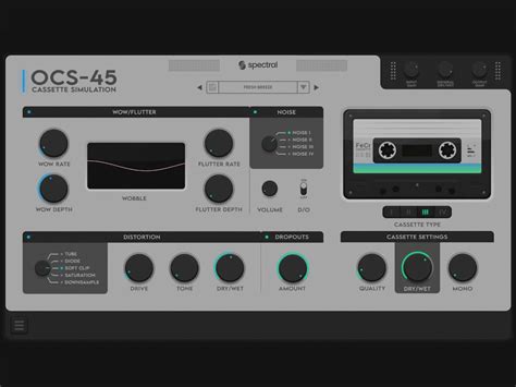 Spectral Ocs 45 Cassette Simulation Plugin