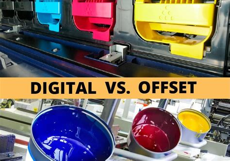 Which Process Is Better Digital Printing Vs Offset Printing Color Vision Printing