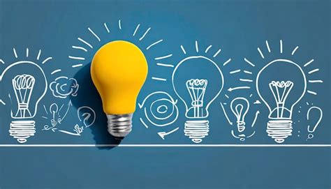 Premium Ai Image Complex Ideas Simplified Theme With Light Bulb Top