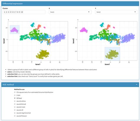 Schnapps Single Cell Shiny Apps • Schnapps