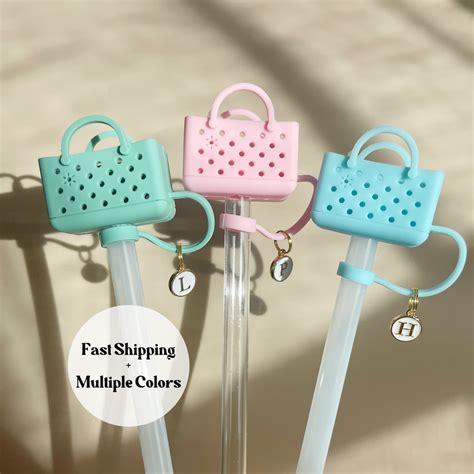 Straw Cap Cover Cute Straw Topper Straw Tip Cap Cover Trendy Straw