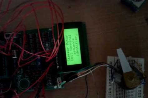 Micro Controller Based Automatic Stepper Motor Terminals Sequence Identifier