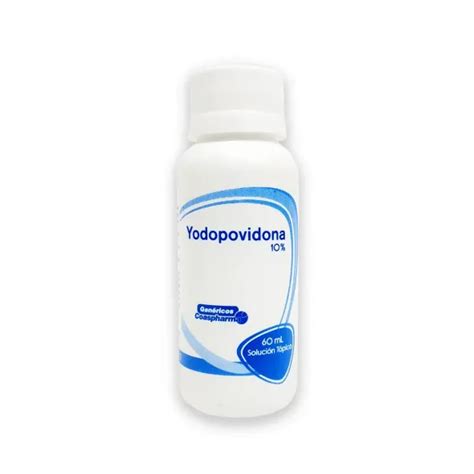 Yodopovidona 10 X 60 Ml Desinfectante Y Cicatrizante Ecommerce