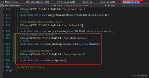 Fanuc机床使用focas协议采集数据window和linux都支持（下载中包括所有资料和demo） Csdn博客
