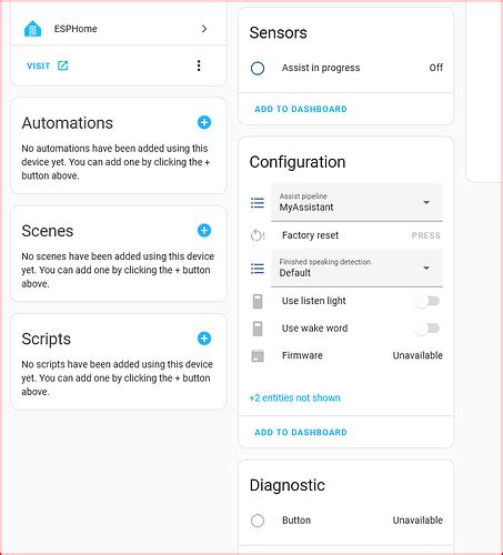 Atom Echo Not Working Voice Assistant Home Assistant Community