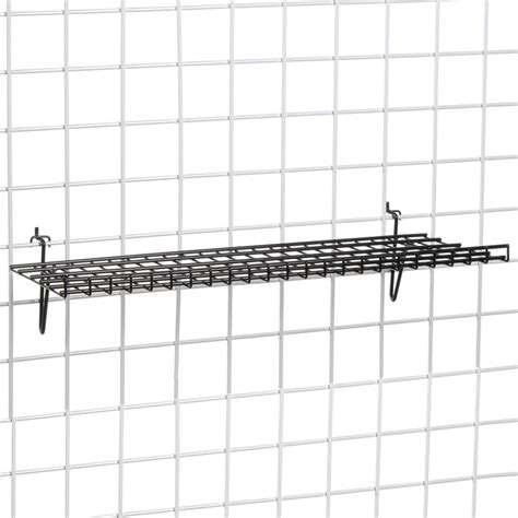 Gridwall Shelf Black Gridwall Shelf Specialty Store Services