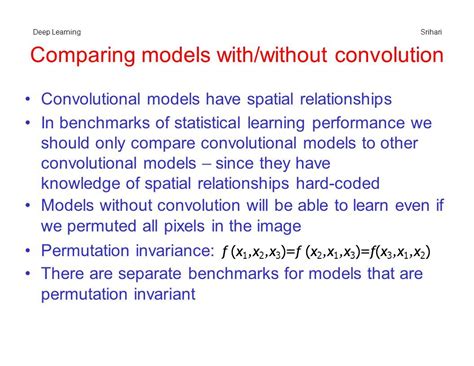 Deep Learning Topics In Convolutional Networks Overview The Convolution Operation Motivation