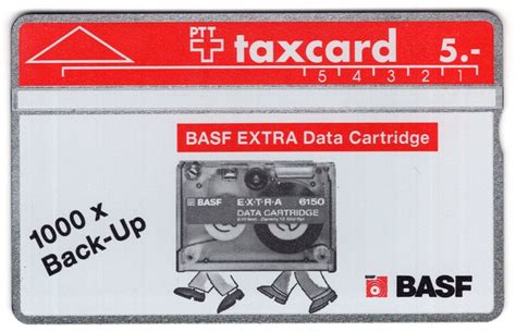 Basf Extra Data Cartridge Seltene Firmen Taxcard Kaufen Auf Ricardo
