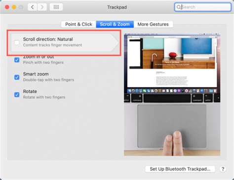 How To Change Touchpad Scroll Direction In Windows And Mac WebNots