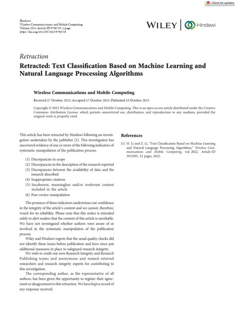 Text Classification Research Paper 3 Pdf Support Vector Machine Statistical Classification