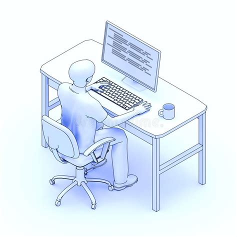 Programming Concept Isometric 3d Illustration Stock Illustration