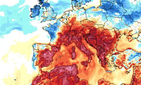 Caldo Estremo Da Nord A Sud Quanto Dura Londata Di Calore Icona Clima