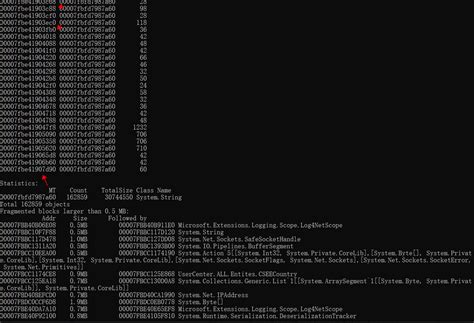 dotnet dump analyze 内存泄漏分析 teemohq 博客园