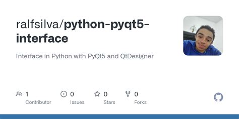 GitHub Ralfsilva Python Pyqt Interface Interface In Python With PyQt And QtDesigner