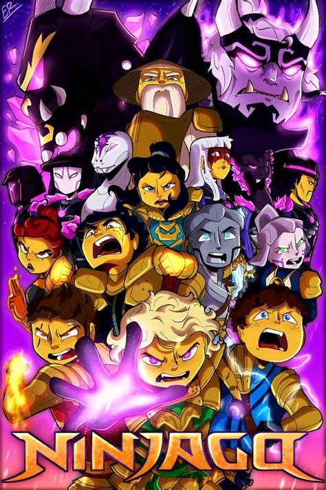 Crystalized Poster [ninjago] By Gold07arts On Deviantart