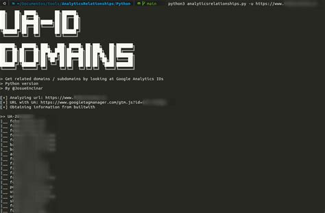 GitHub Josue AnalyticsRelationships Get Related Domains Subdomains By Looking At Google