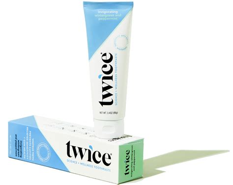 Twice Toothpaste Healthy Whitening Toothpaste Twice