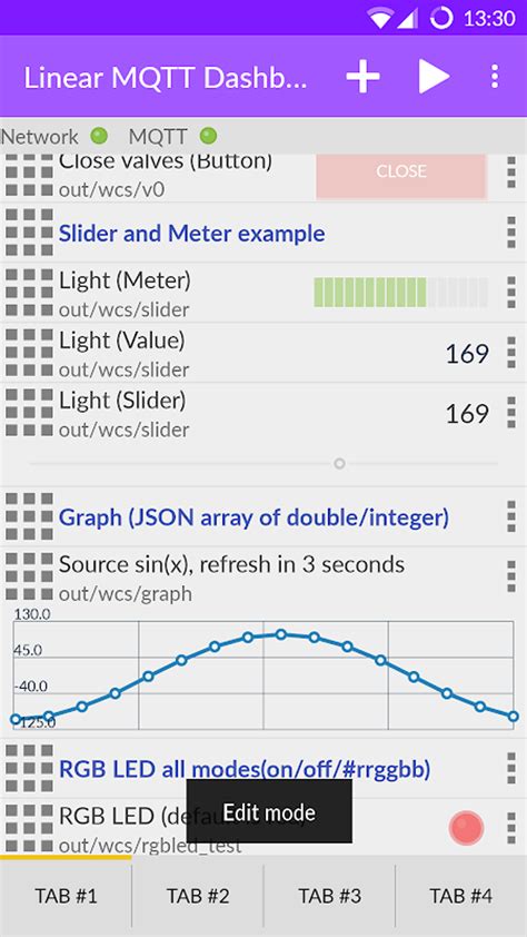linear mqtt dashboard apk para android download