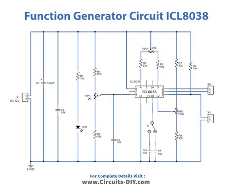 Diy Function Signal Generator Using Icl8038