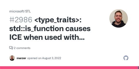 Stdisfunction Causes Ice When Used With Function Pointers From Lambdas In Vs 1730 Preview