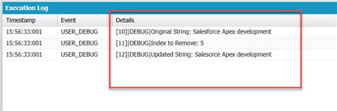 How To Remove First And Last Character From A String In Salesforce Apex