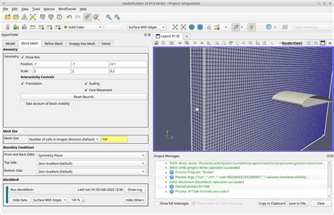 Set The Wind Tunnel Geometry CMB Wind Tunnel Documentation