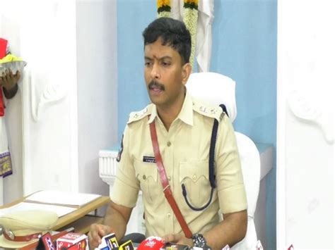 Harshavardhan Raju Takes Charge As New Superintendent Of Police Of Tirupati Headlines