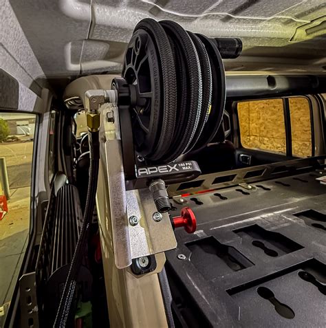 Jeep Jlu Apex Compact Reel System Crs Rear Roll Cage Quick Release