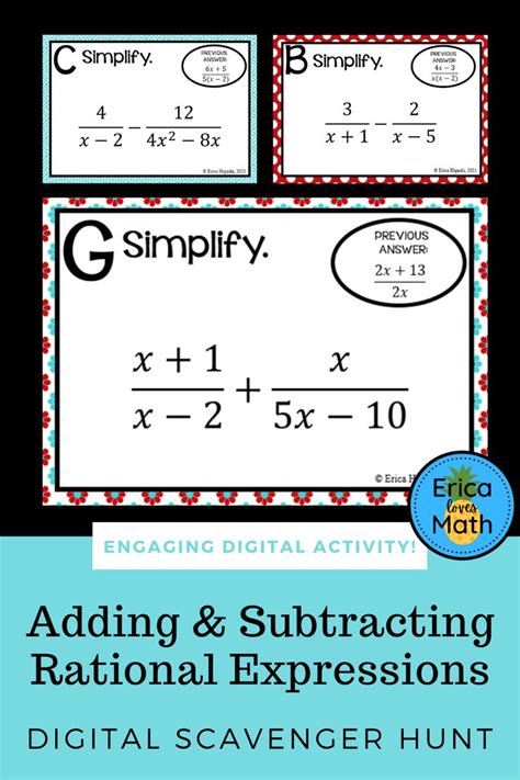 Pin On Rational Expressions