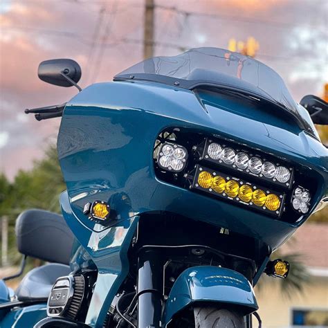 A10 Moto 2015 2023 Road Glide Baja Designs Onx6 Lighting Cali Raised