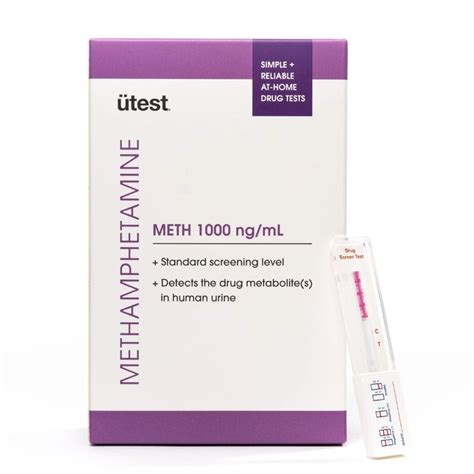 Utest Test Kit Methamphetamine 1000ng Smoketime