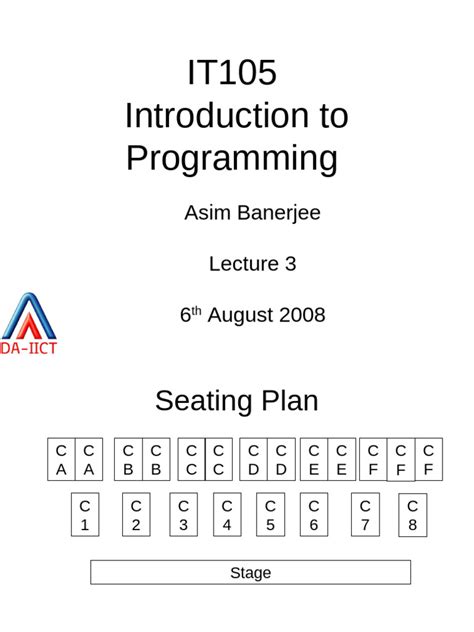 Iop Lecture03 Pdf Computer Programming Computer Architecture