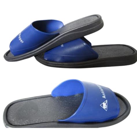 Antistatic Slipper Black Esd Reading 10e6 10e10 Eezee