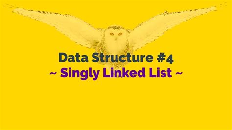 Data Structure Singly Linked List Youtube