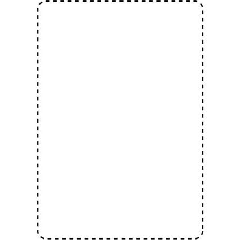 Rectangle Dashed Round Corner Border 5px Liked On Polyvore Featuring