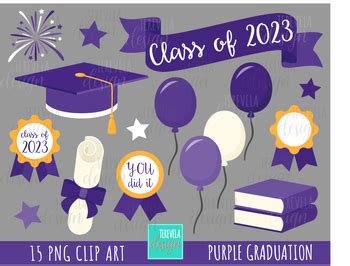 Graduation Clipart Purple College Class Of 2023 Graduation Hat