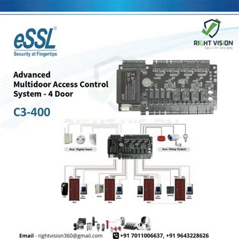 Controller Essl C3 400 Advanced Multidoor Access Control System 4 Door Event Buffer 100000